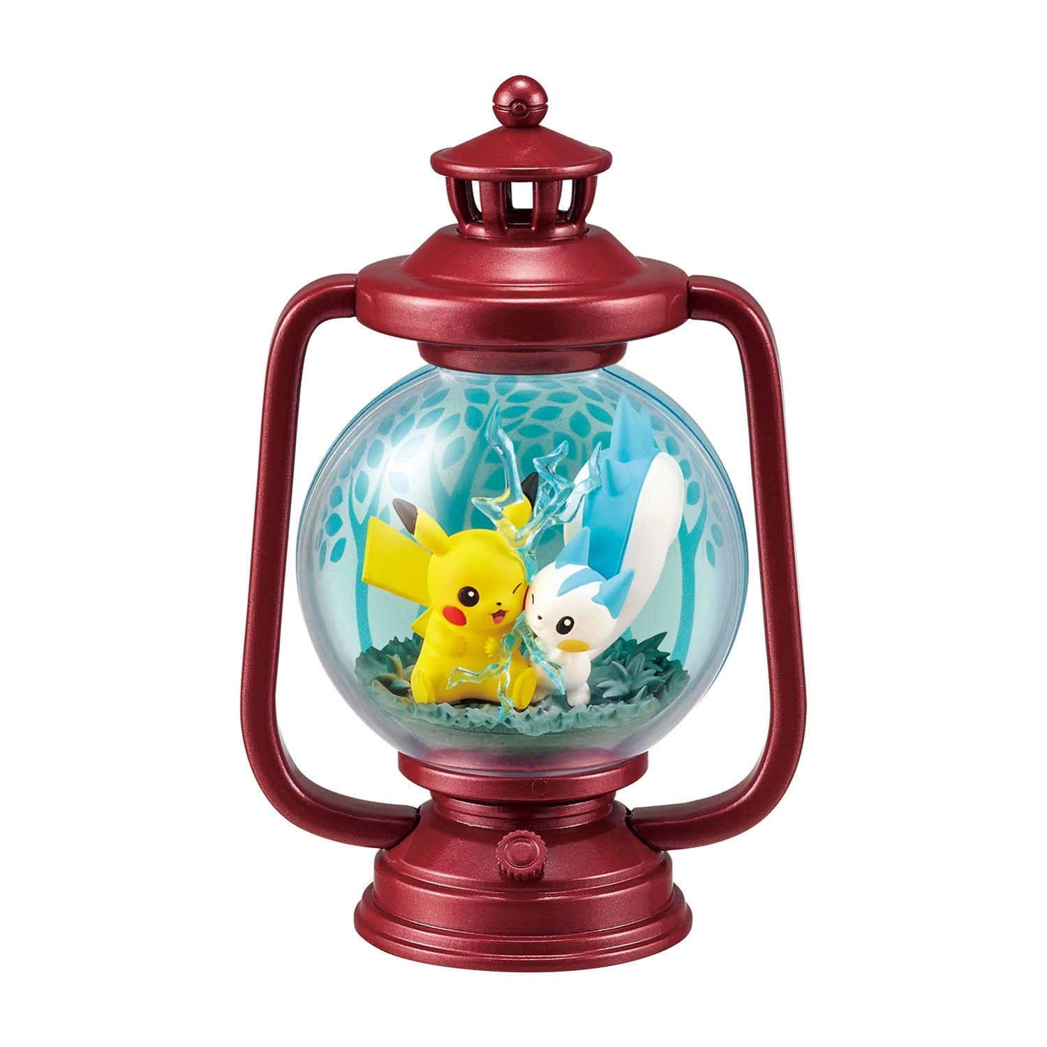 Pikachu & Pachirisu Lantern Diorama Pokémon Figure Collectible ...